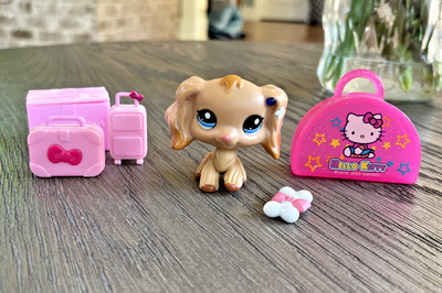 LPS G2(generation 2) COCKER SPANIEL MOLD MODEL #1716 WITH ACCESSORIES ...