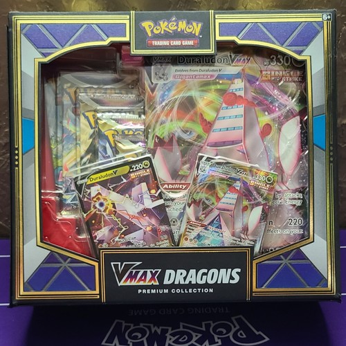 Pokemon TCG VMAX Dragons Premium Collection Box 2022 Brand New Factory ...