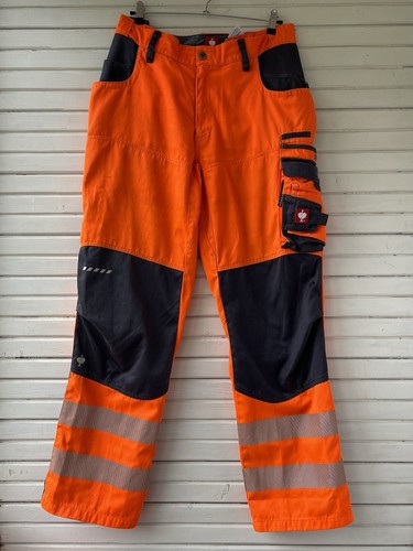 Genuine Engelbert Strauss Men’s Workwear Pants Size 52 – Orange Cordura ...
