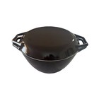 Copco Denmark D2 Dutch Oven 8.25” Brown Enamel Cast Iron Cookware ...