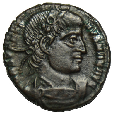 336AD Constantine I Follis XF, Lifetime Chi Rho, Christogram, Arles ...