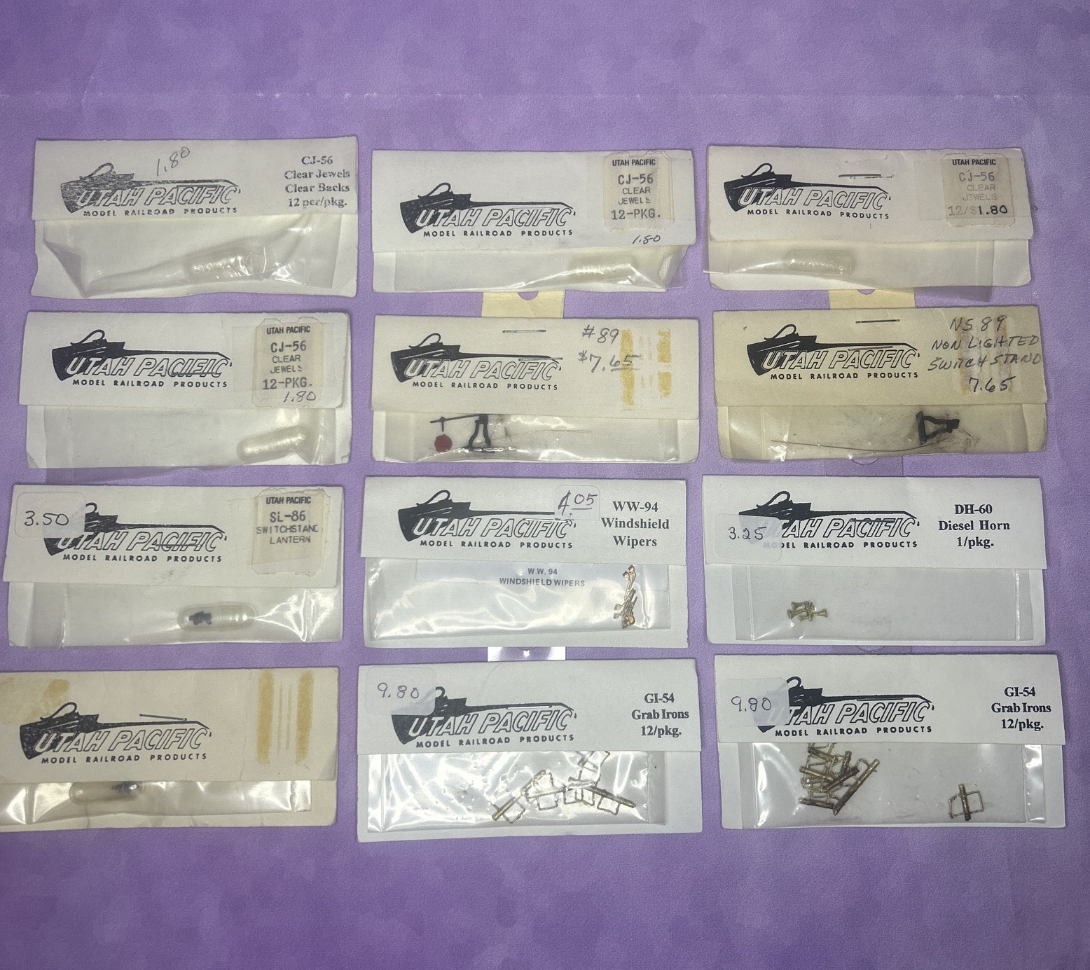 Lot of 12 Utah Pacific HO Scale Various Model Railroad Accessories | eBay