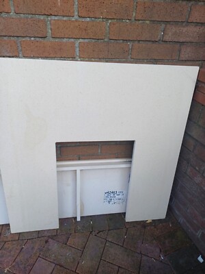 fire back panel and hearth in stone | eBay UK
