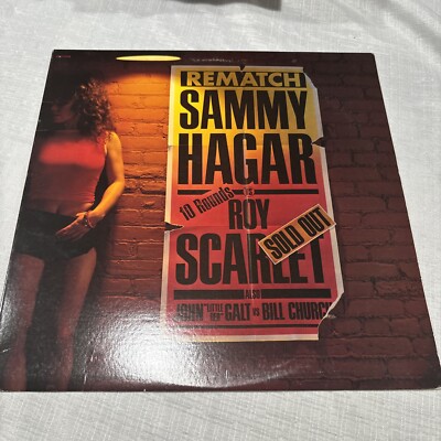 Rematch Sammy Hagar Vs Roy Scarlet | eBay