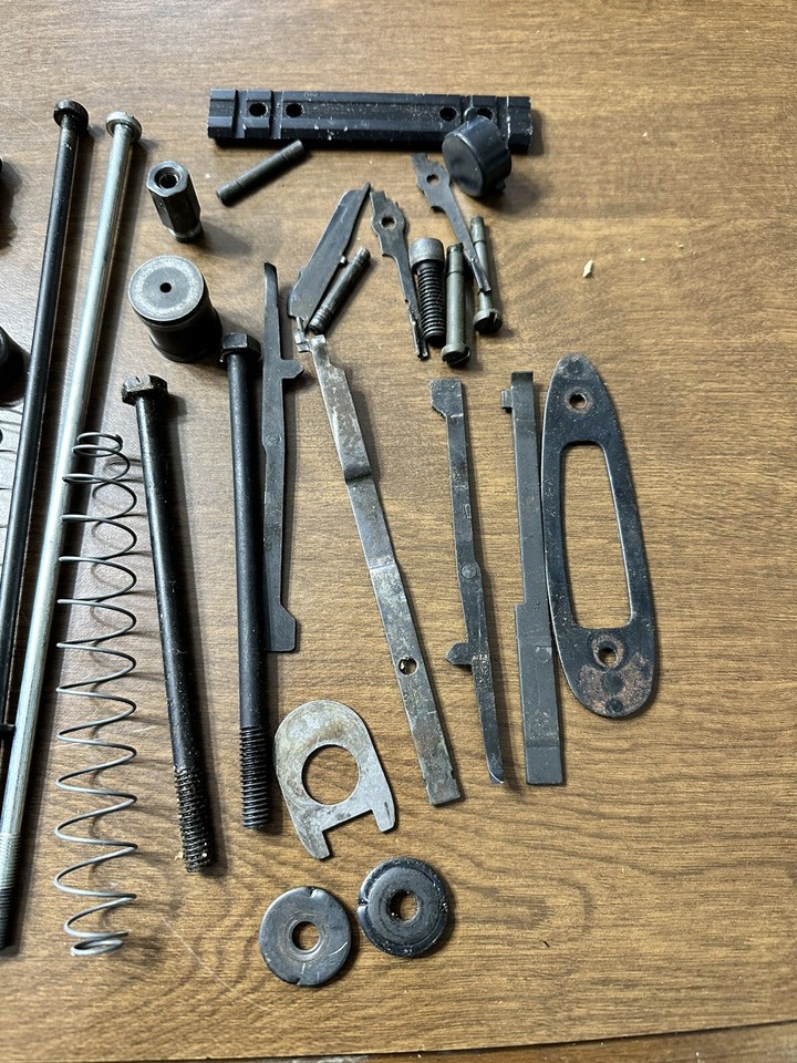 Huge Gunsmith Assorted Parts Lot Rings, Lifters, Spacers, Pins, Springs ...