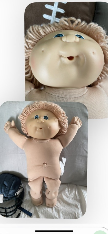 SEATTLE SEAHAWKS Build a Bear NFL uniform CABBAGE PATCH KIDS pacifier ...