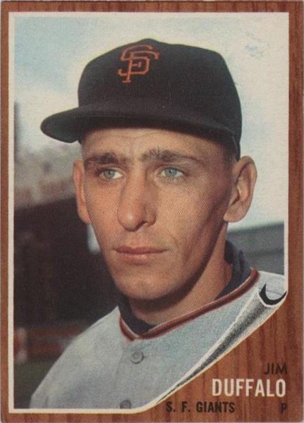 1962 Topps - High # #578 Jim Duffalo (RC) for sale online | eBay
