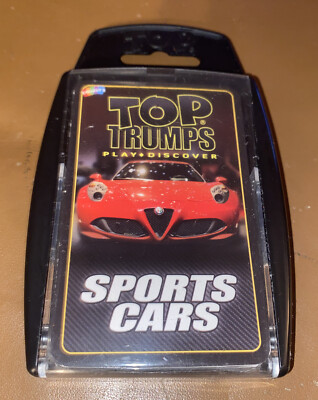 Sports Cars Top Trumps Card Game - Fun Facts and Stats - Learn ...