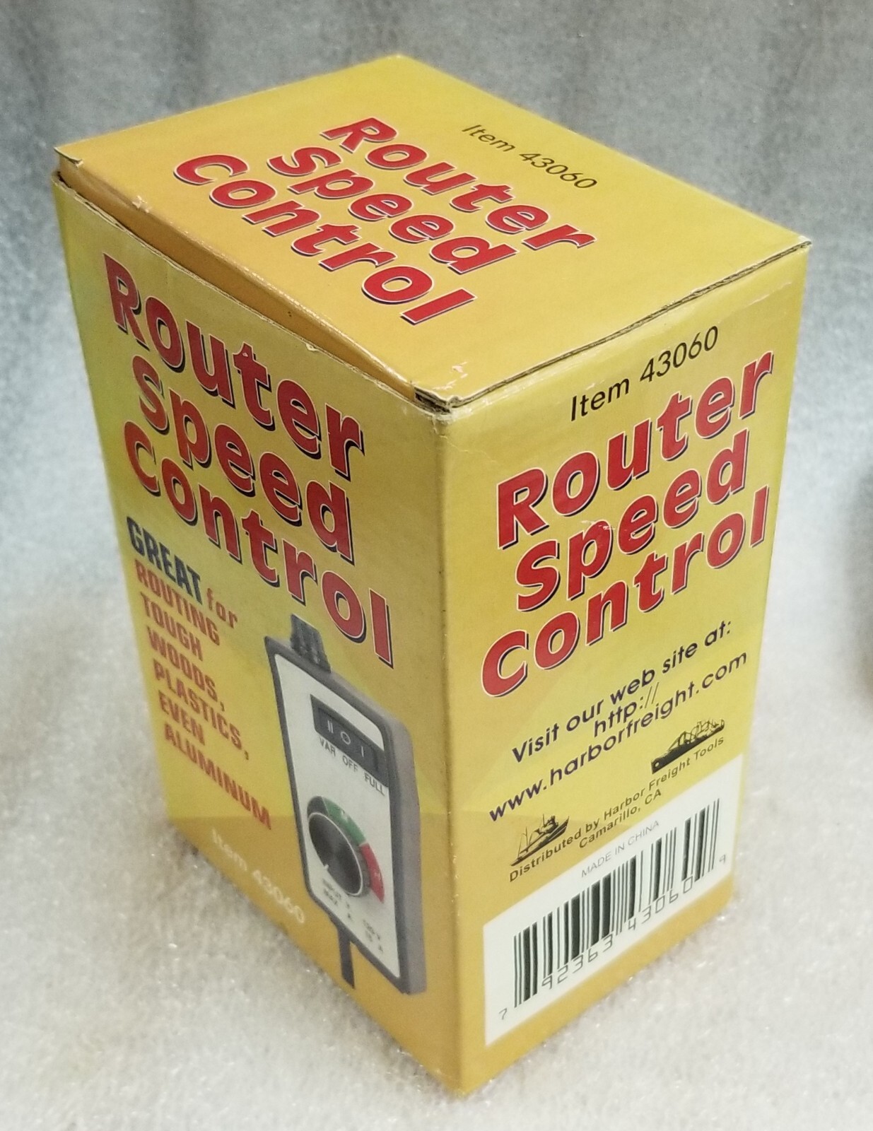 Router Speed Control (item 43060) Harbor Freight for sale online | eBay