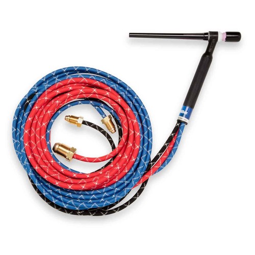 Miller Weldcraft W-250 TIG Torch Kit with Accessories 12.5' Braided ...