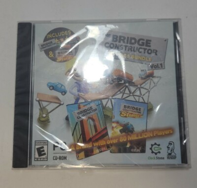 The Bridge Constructor Physics Bundle Vol. 1 - PC CD ROM GAME New ...
