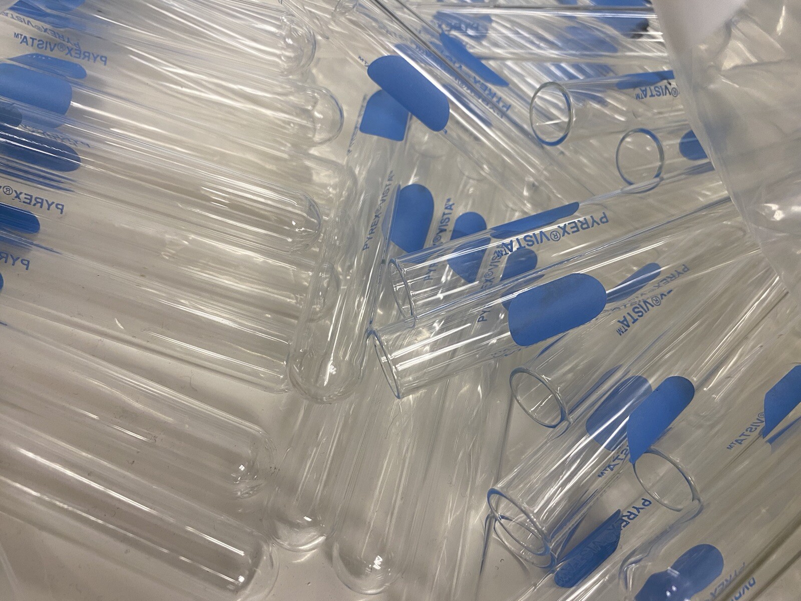 Pyrex VISTA 70800-15 Rimless Culture Test Tube 14 mL, 15 X 125 mm, 50 ...