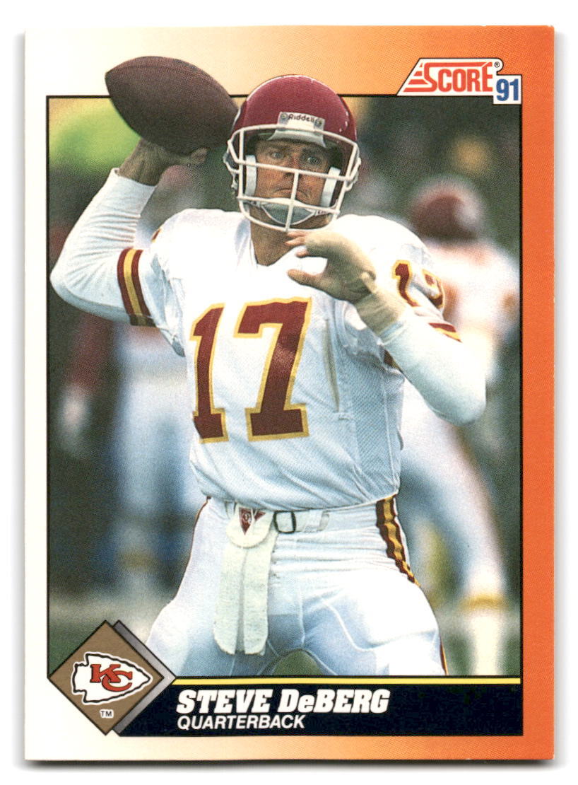 Steve DeBerg 1991 Score #415 Kansas City Chiefs FOOTBALL | eBay