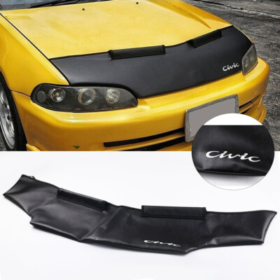 Fit For Honda Civic 1992-1995 EG EJ Car Bonnet Hood Bra Wind & Bug ...