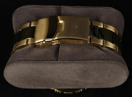 Bulova 98A197 Classic 43mm Gold Tone Bracelet Dial Watch Wristwatch | eBay