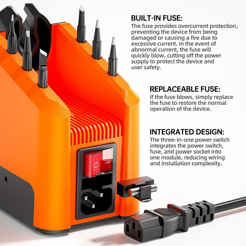 SOLDERING IRON STATION WELLER Temperature Adjustable Rapid Heating ...