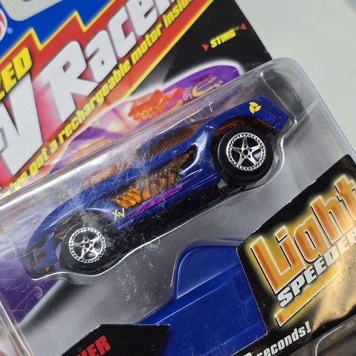 Mattel Hot Wheels Light Speeders X-V Racers Power Base Booster New 1998 ...