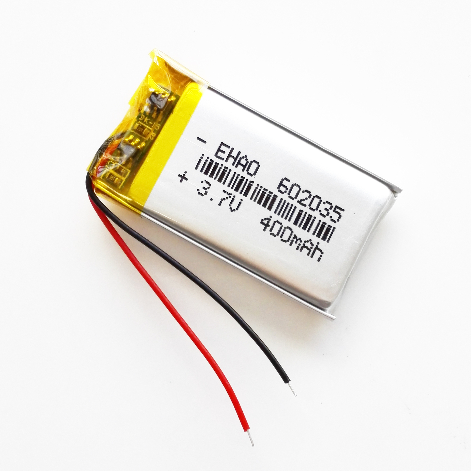 3.7V 400mAh LiPo Rechargeable Battery 602035 For MP3 Bluetooth Speaker ...