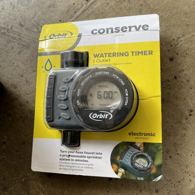 Orbit 24600 Digital Hose Sprinkler Irrigation Timer - 1 Valve for sale ...
