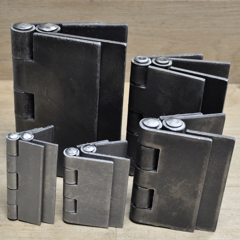 Butt Mortise Hinge Weld On Steel Heavy Duty Metal Door | 3x2 3x3 4x4 ...
