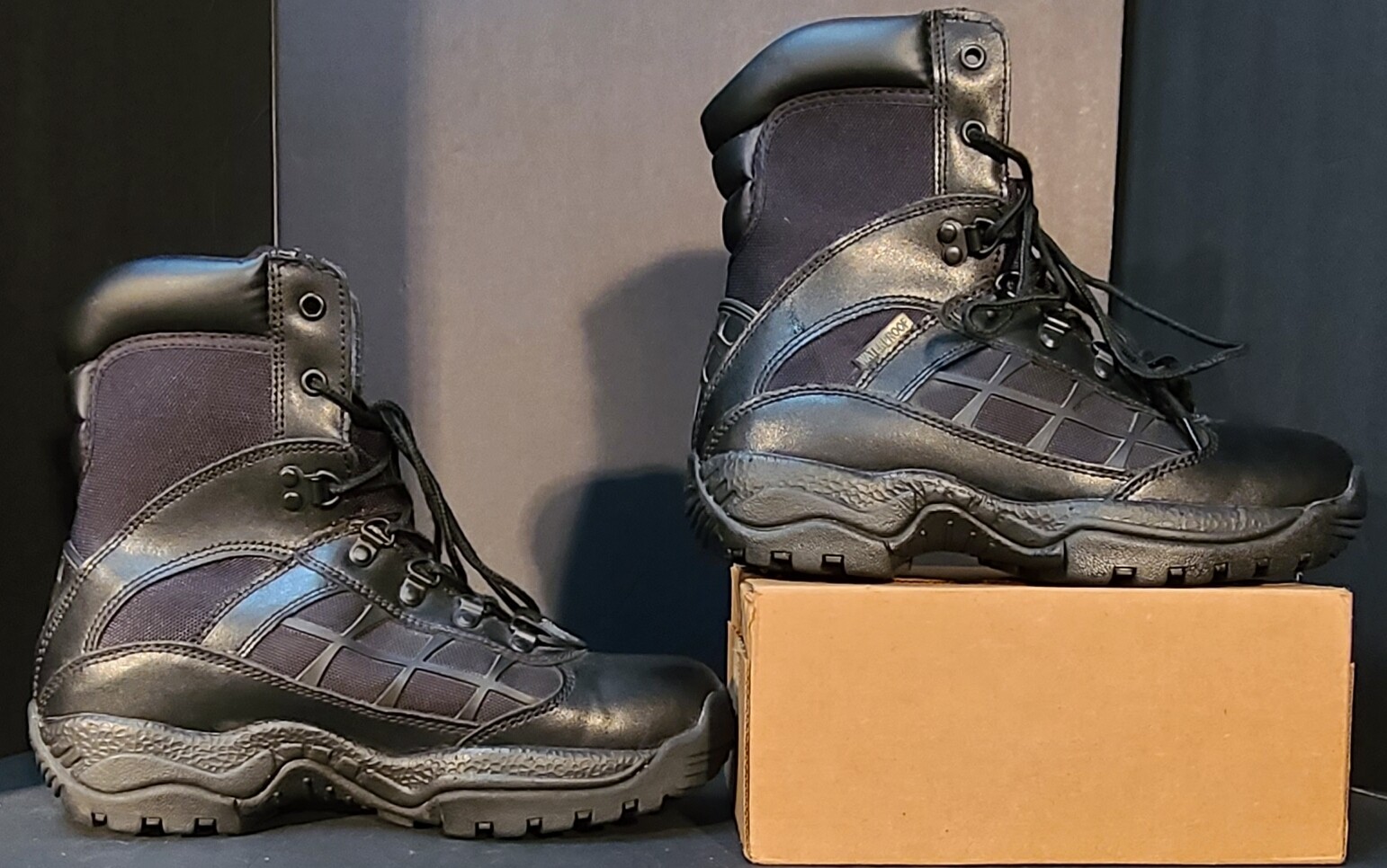 Herman Survivors Men's Boots Commander Leather Mid-Ca… - Gem