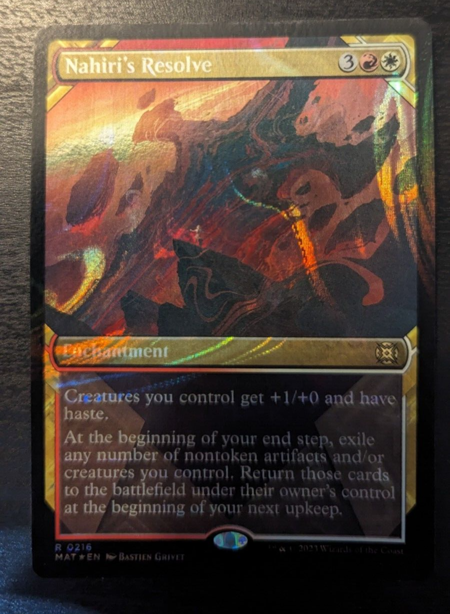 MTG Nahiri's Resolve HALO FOIL MOM: The Aftermath NM/M Pack Fresh | eBay