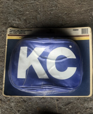 NEW Vintage KC Hilites 5603 Blue 6x9 Soft Light Covers Daylighters | eBay