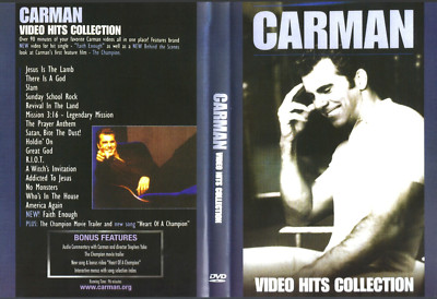 Carman Video Hits Collection - 2006 ( Single Dvd ) Carman - Rare - Like ...