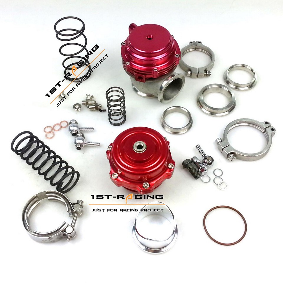 MVR 44mm V-Band Performance Turbo External Wastegate&50mm BOV Blow Off ...