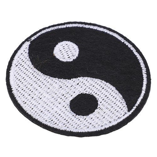 6Pcs Yin Yang Patch Tai Chi Pattern DIY Clothing Patches Sewing Patch ...