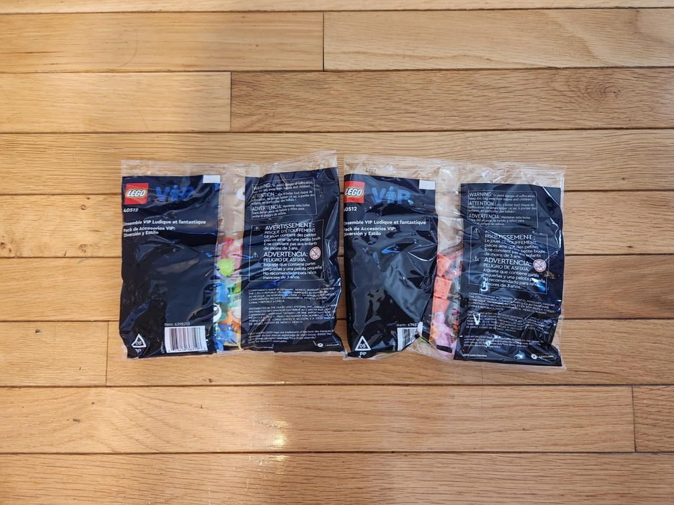 LEGO 40512 Fun and Funky VIP Add On Pack 148pcs *New* FAST FREE SHP ...