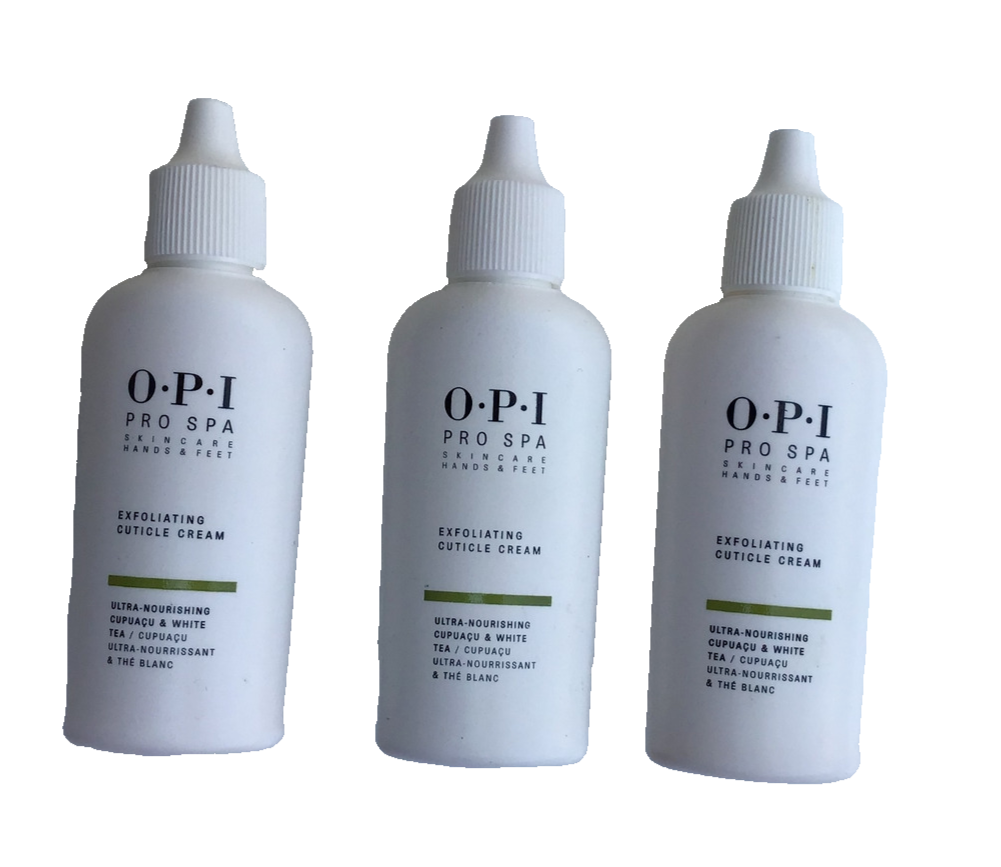 OPI Pro Spa Skincare Hands and Feet Exfoliating Cuticle Cream 0.9 oz ...