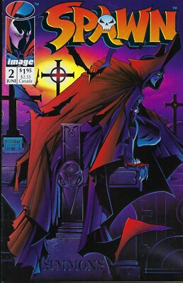 Spawn (Image-1992) #2 Key-FIRST APP.,VIOLATOR, HUMAN & DEMON FORM(9.6/9 ...