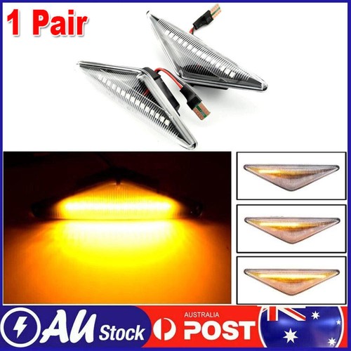 For Ford FG Falcon (2008–2014) Sequential Side Indicators - Clear ...