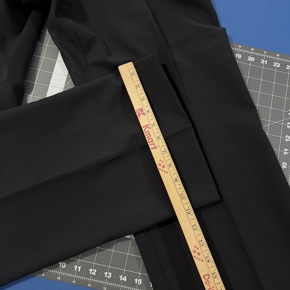 VTG Pendleton Dress Pants Women’s 16 Tall Black Wool Blend Lined 36W 36 ...