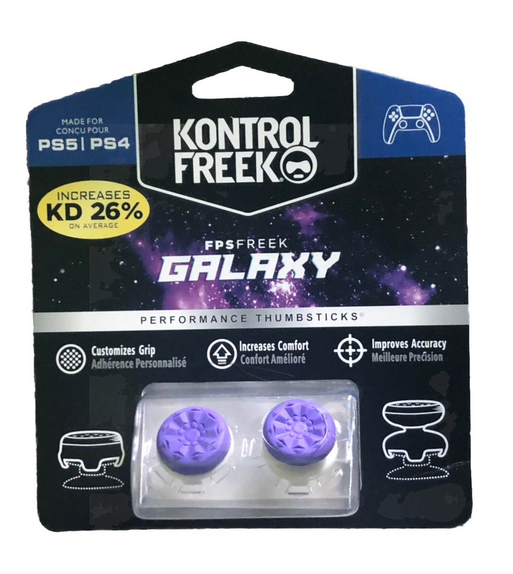 Kontrol Freek Purple Galaxy Performance Thumbsticks PS5/PS4 (Purple ...