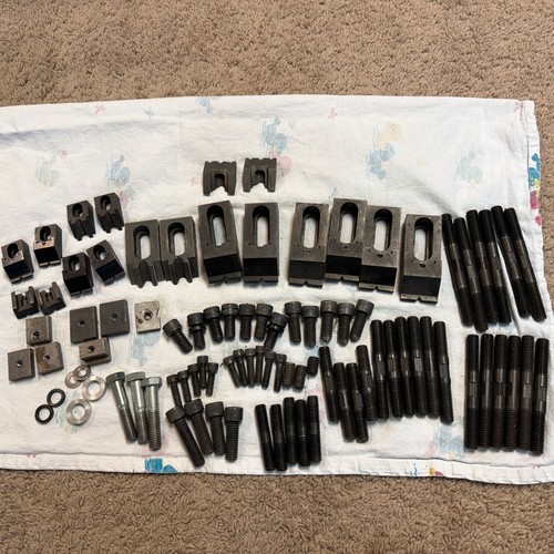 Northwestern And J And S Tools Milling Machine Toe And Edge Clamps ...