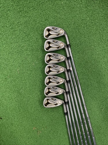 Taylormade R7 Draw Iron Set Golf Clubs 5-PW.AW Steel Regular Flex | eBay
