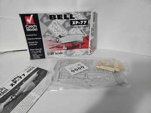 Vintage Czech Model 1-48 Bell XP-77 Lightweight Fighter OBSI New Nice | eBay
