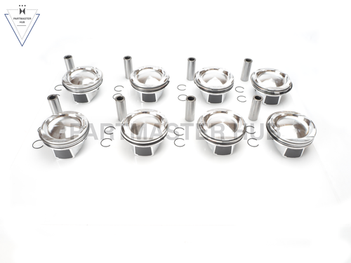 2019-2023 Jaguar SVR Piston w/Rings 8PCS +0.25mm - AJ133 5.0L V8 ...