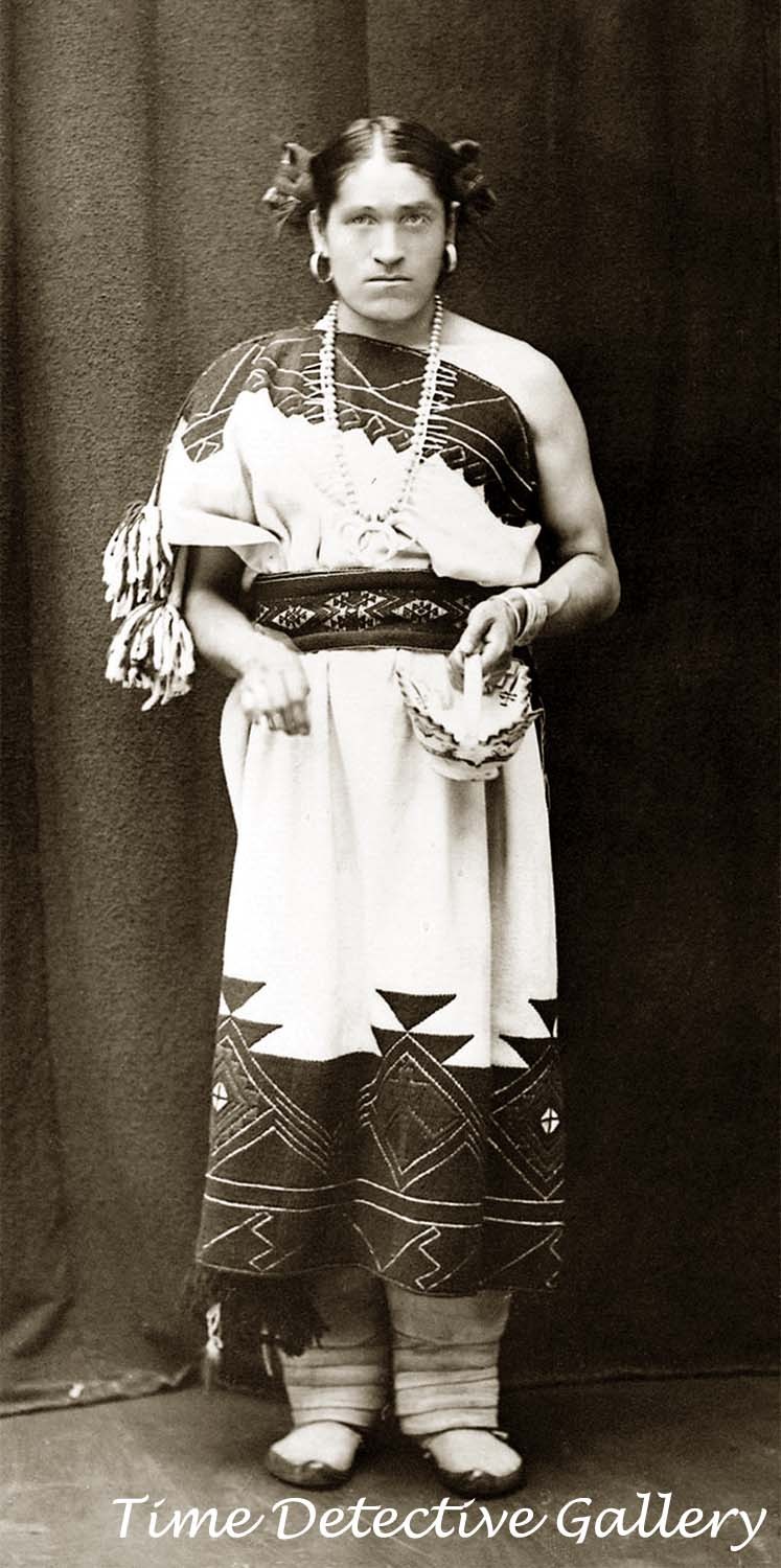 Native American Two-Spirit (Berdache) We-Wha-a-Zuni -Historic Photo ...