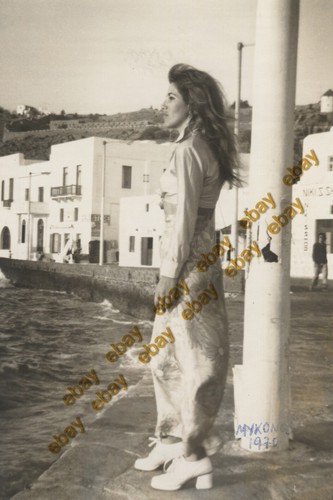 #49688 MYKONOS Greece 1970. Young woman on the beach. Photo | eBay