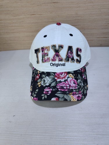 Womens Robin Ruth Floral Visor Cap Texas TX Original Baseball Hat ...
