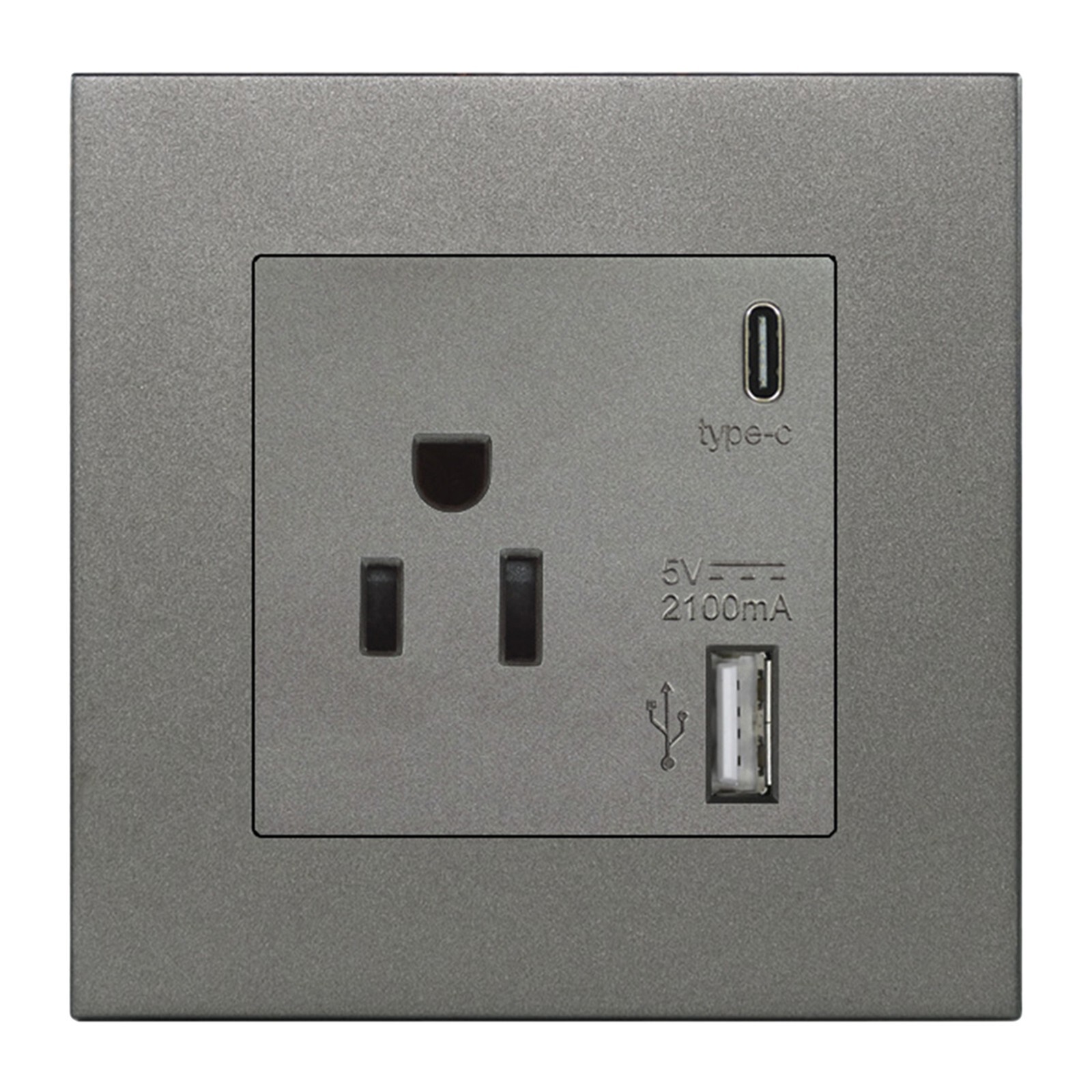 For American Type C Socket with USB Ports 16A Power Switch Enhanced ...