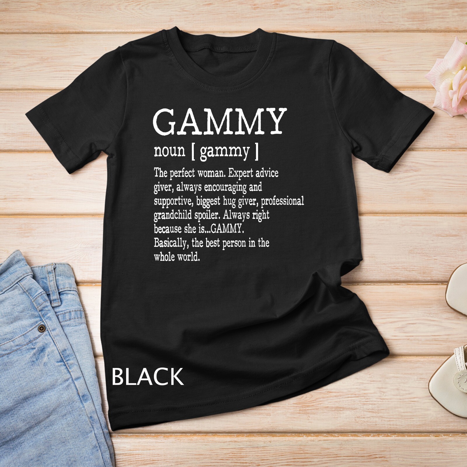 Gammy Definition Grandma Mother Day Gifts Women T-Shirt Unisex T-shirt ...