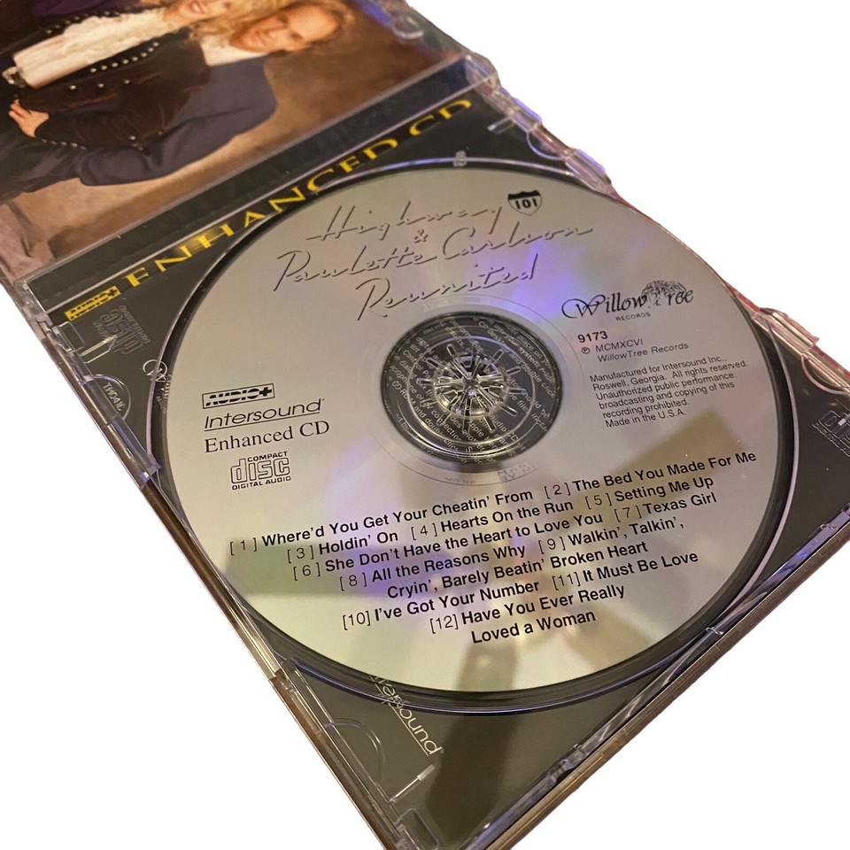 Reunited ~ Highway 101 & Paulette Carlson ~ Country ~ CD ~ Used VG ...