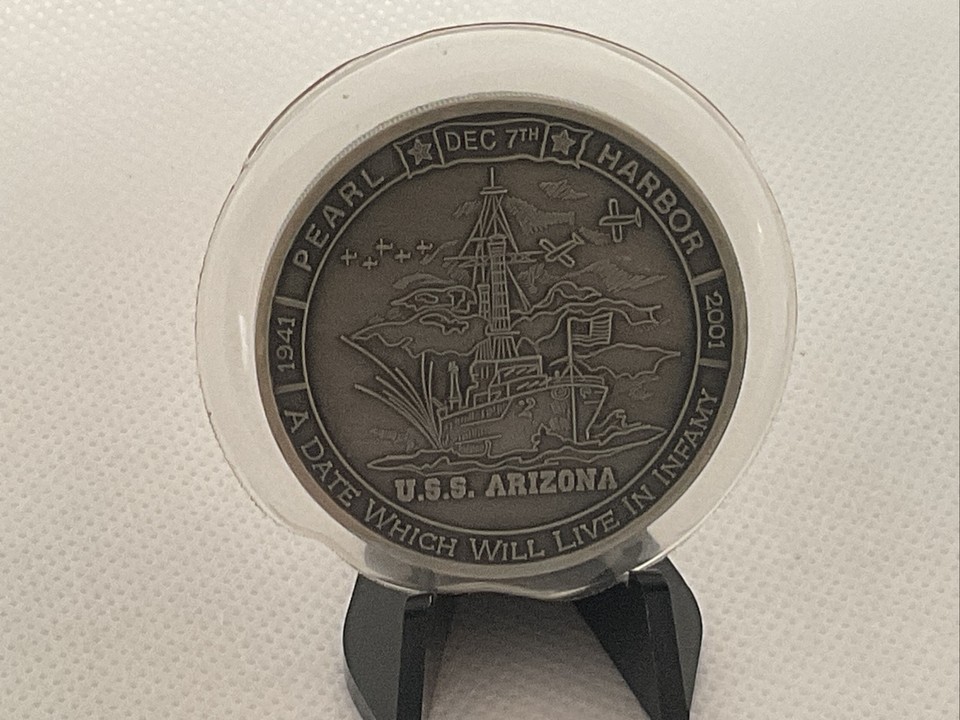 London Bridge Coin 2001- 02 U.S.S. Arizona | eBay