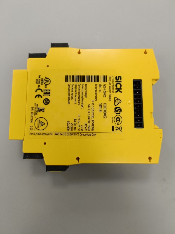 SICK FX3-XTIO84002 | eBay