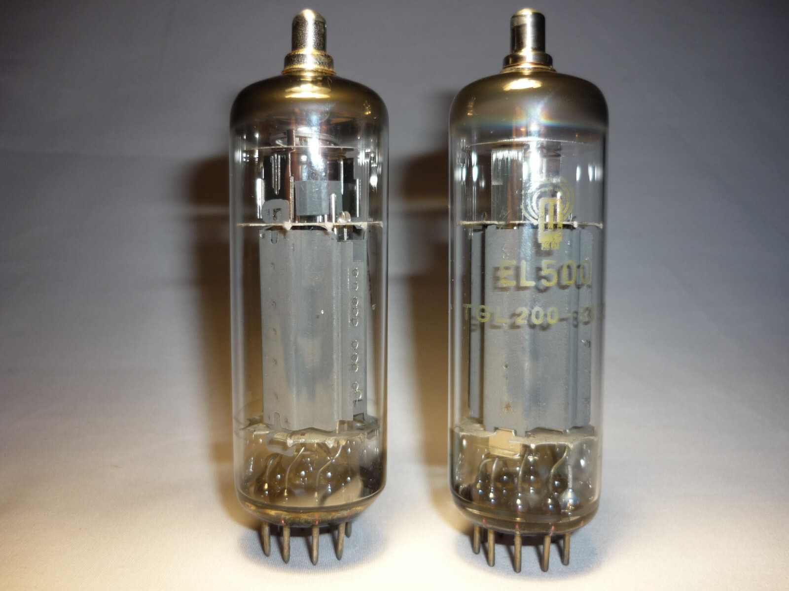 2pcs. RFT EL500 = 6GB5; 6P36S Beam Power Tube ~ LL500; PL500; XL500 ...