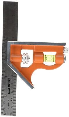Bahco CS150 Combination Set Square 150mm / 6″ | eBay